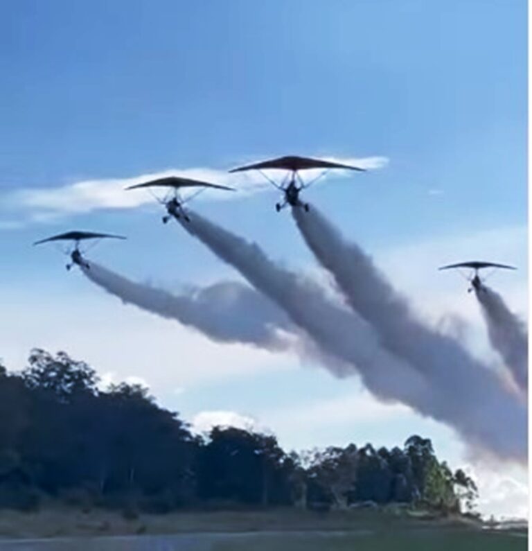 Esquadrilha de Trikes: conheça a Adventure Fly Team EDA nos céus do ...