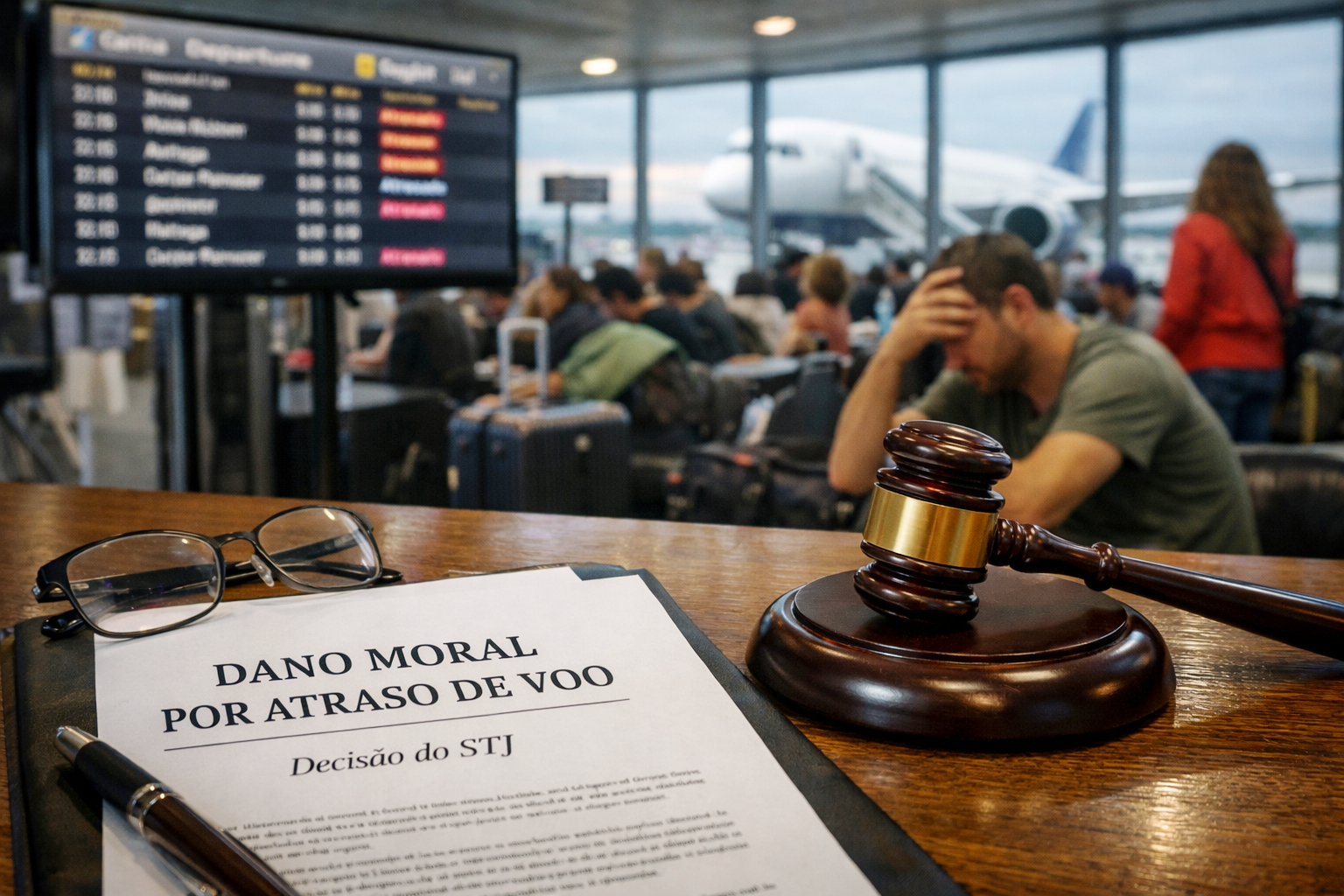 Dano moral por atraso de voo não é automático, decide o STJ