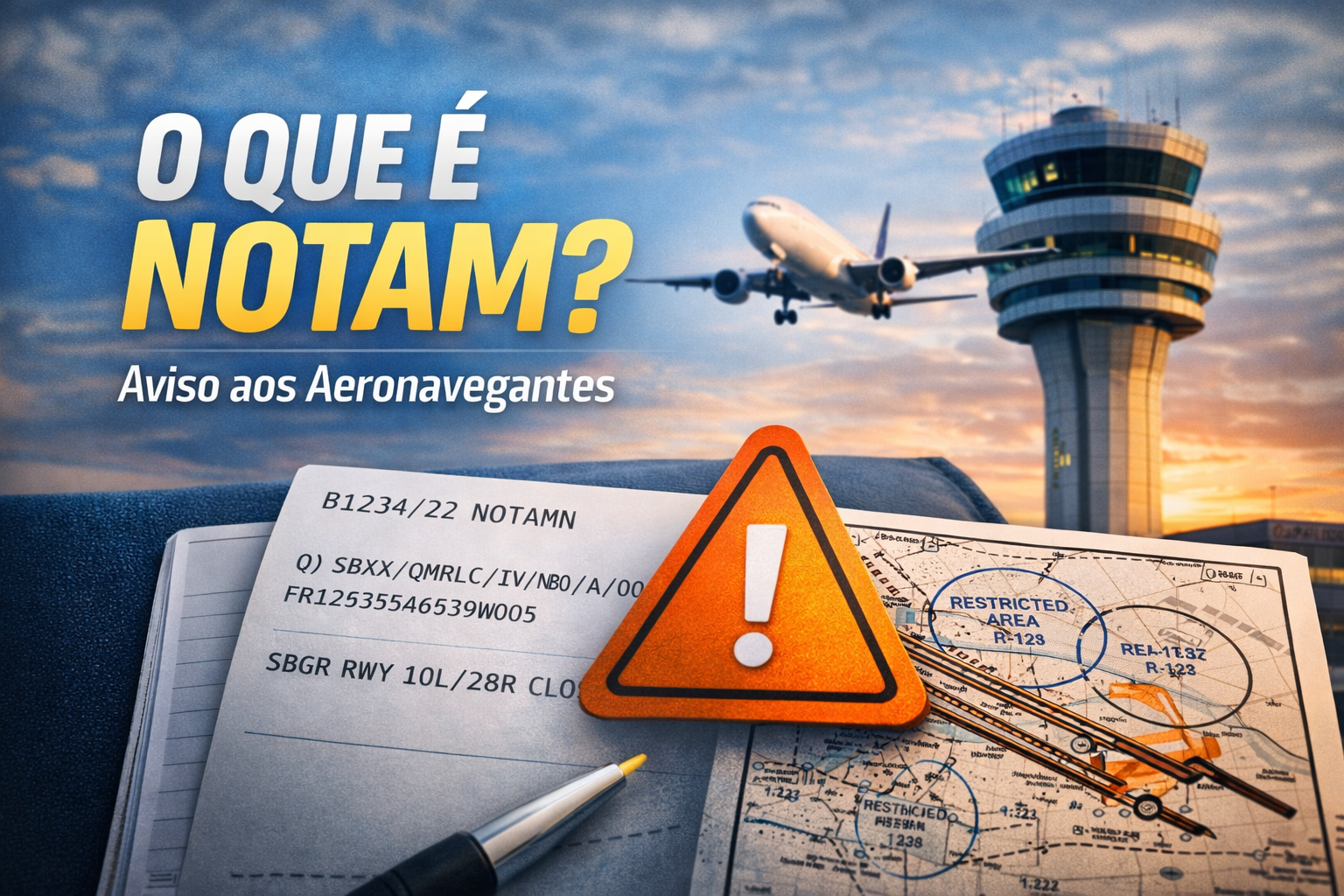 O que é NOTAM e como ele impacta a aviação mundial - AEROJOTA ...